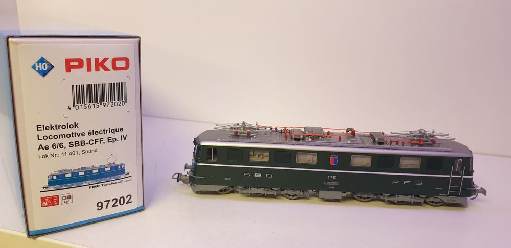 Piko SBB Ae6/6 Ticino 11401 Digi. Sound DC 97202 (Gebraucht) in ...