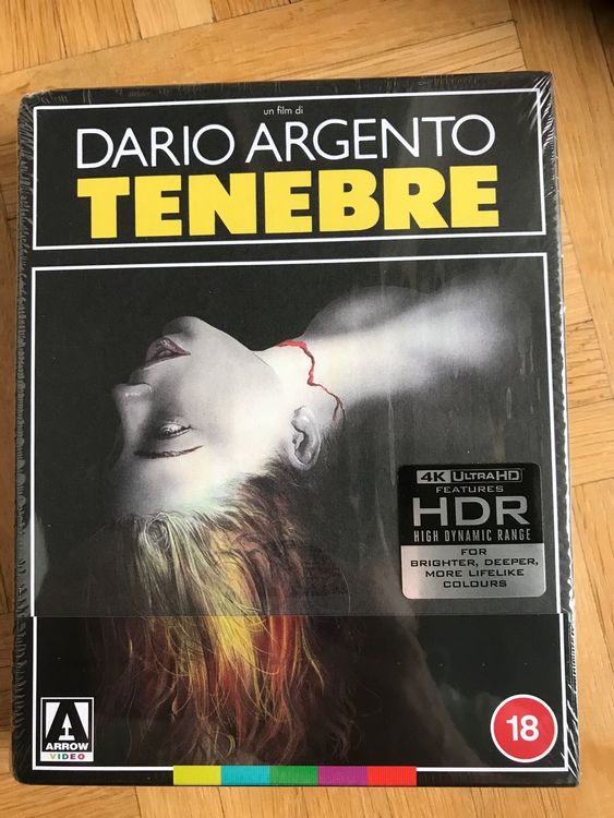 Tenebre - Tenebrae - UHK 4K - Arrow Video - Arte Originale (Gebraucht ...