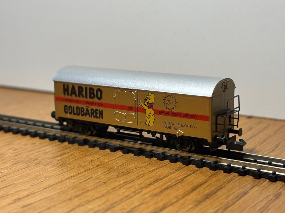 *e1144 Selten: Güterwagen HARIBO GOLDBÄREN (Spur N) (Gebraucht) in ...