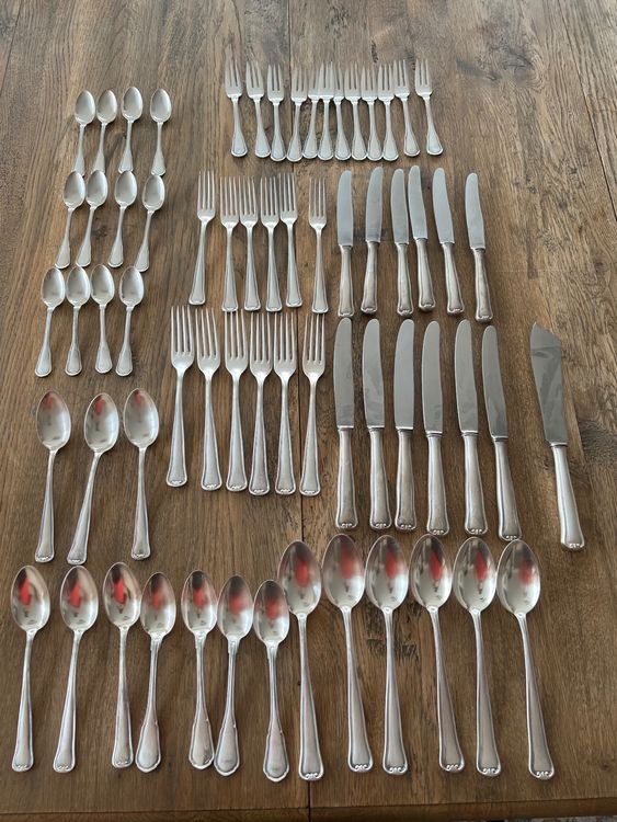 Silberbesteck Tafelsilber Solingen 65 Teile | Acheter sur Ricardo