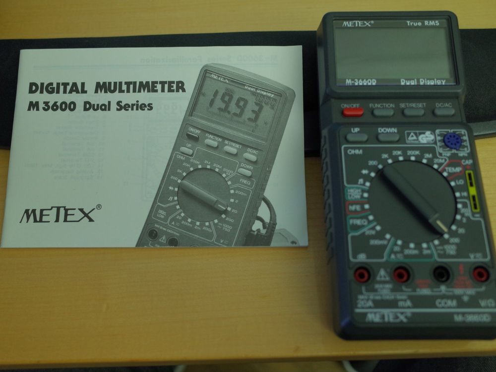 Multimètre digital Metex | Kaufen auf Ricardo