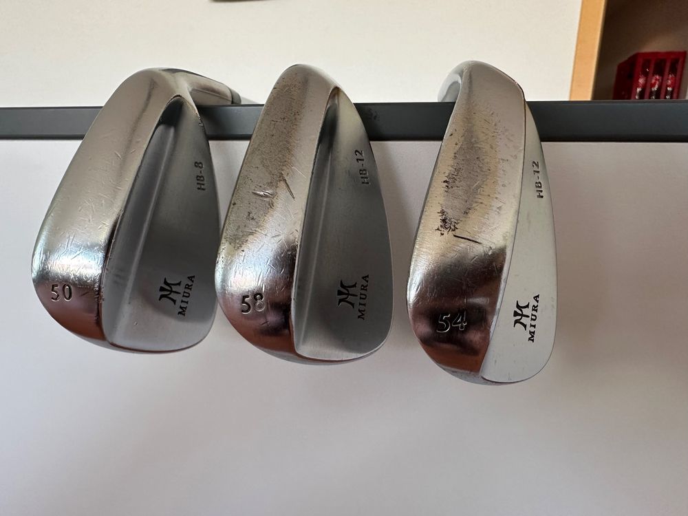 MIURA HB Wedge Set RH, Japanische Perfektion (Gebraucht) in Kesswil für CHF 250 – mit Lieferung ...