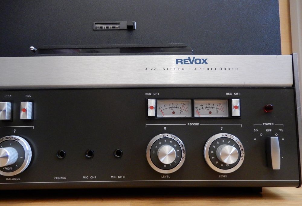 Revox A77 MK IV, 4-Spur Tonbandgerät (Gebraucht) in Fribourg für CHF 200 – nur Abholung auf ...