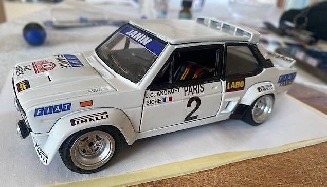 Fiat 131 Abarth 2 Rally di Monte Carlo 1977 scala 1/24 (Gebraucht) in ...