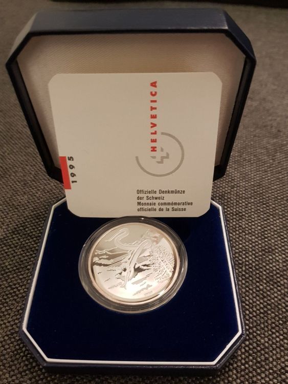 20 Fr. Sonder-Münze 1995 Schlangenkönig (Neu und originalverpackt) in Weinfelden für CHF 36 ...