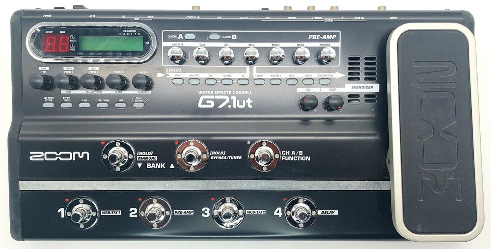 ZOOM G7.1ut | Guitar Effects Console (D'occasion) à Villars-sur-Glâne ...