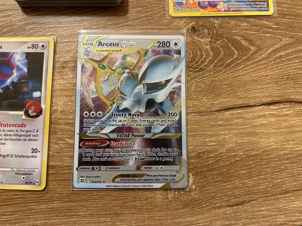 Arceus Vstar Metall Pokemon Mini Sammlung 122 Karten | Kaufen auf Ricardo