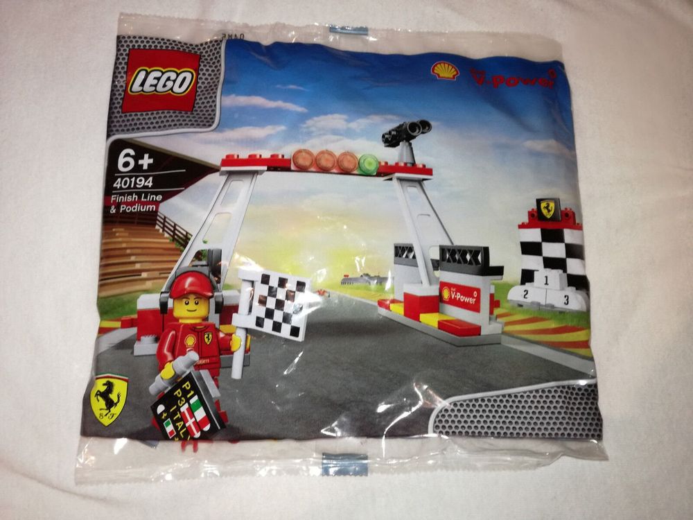 LEGO 40194 Ferrari Finish Line & Podium , Shell | Kaufen auf Ricardo