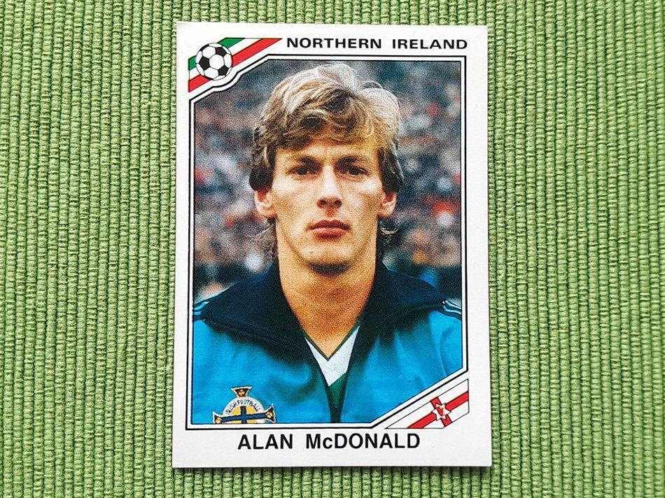 Panini MEXICO 86 Sticker 280 Alan McDonald Northern Ireland (Gebraucht ...