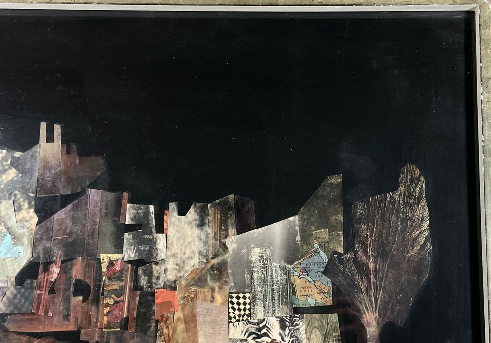 Alfred Hofkunst (1942-2004) grosse Collage (Gebraucht) in Root für CHF 505 – mit Lieferung auf ...