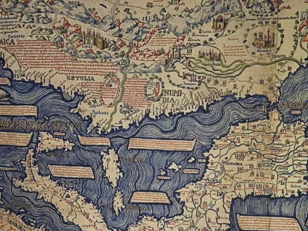 Weltkarte Mappa mundi Fra Mauro | Kaufen auf Ricardo Weltkarte Mappa mundi Fra Mauro | Kaufen auf Ricardo