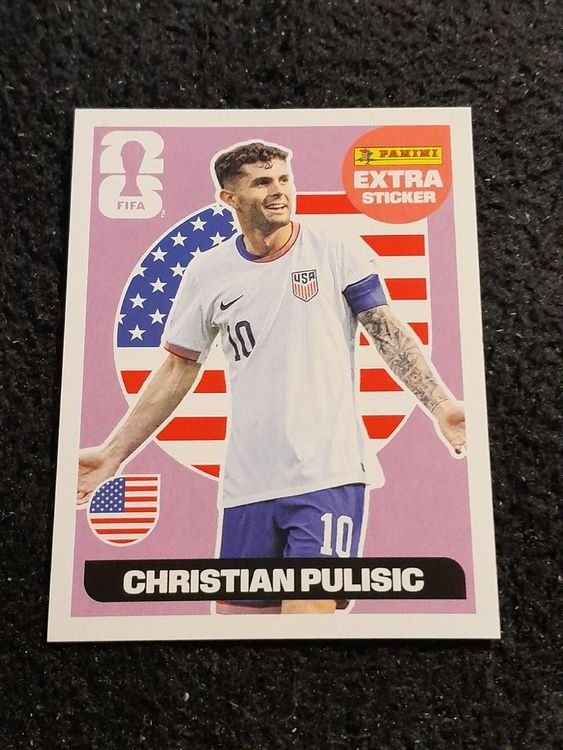 Panini World Cup 2026 / Extra Sticker Christian Pulisic (Neu und ...