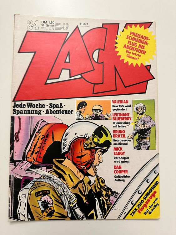 Rarität Zack Comics 24 von 1973 (Gebraucht) in Münsingen für CHF 6 ...