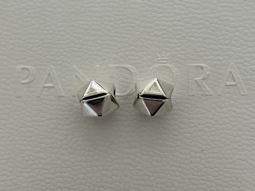 Original Pandora Rock Star Clips (2 Stück) (Gebraucht) in Basel für CHF ...