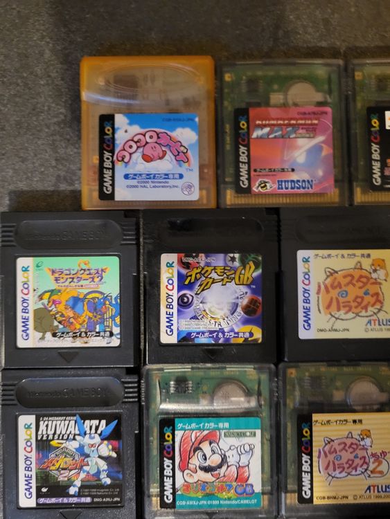 Game Boy Color Spiele Sammlung 🎮🕹 (Gebraucht) in Benken SG für CHF 1 ...