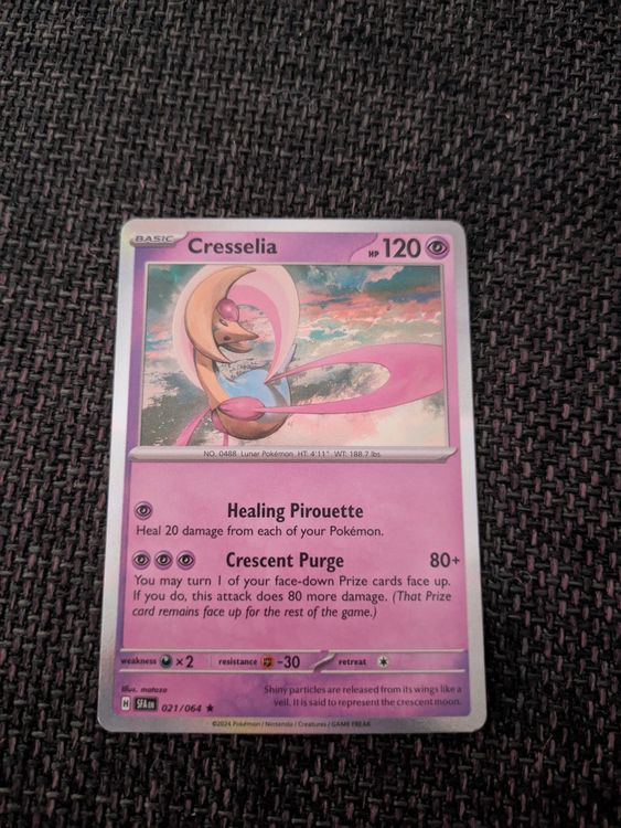 CRESSELIA, SHROUDED FABLE, SFA21, RARE, 2024, ENG, NM (Gebraucht) in ...