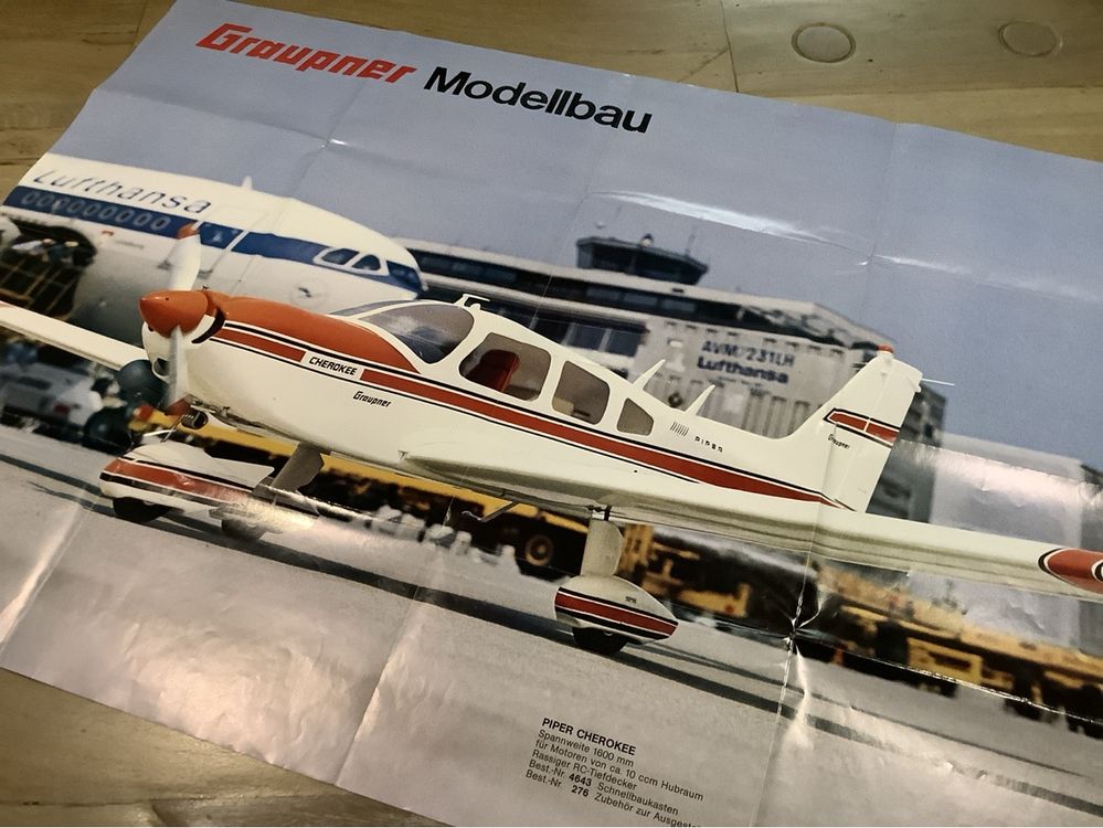 Graupner Modellbau mit Poster 1977, wie neu | Kaufen auf Ricardo