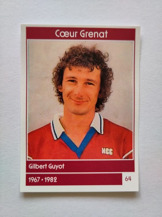 Autocollant coeur grenat (Servette) - Gilbert Guyot (Gebraucht) in ...