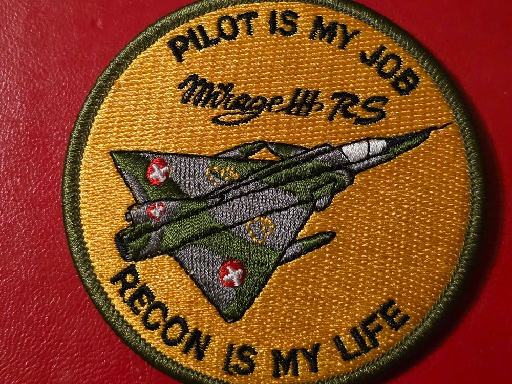 Luftwaffe Abzeichen Badge Mirage III RS neu (Neu (gemäss Beschreibung ...