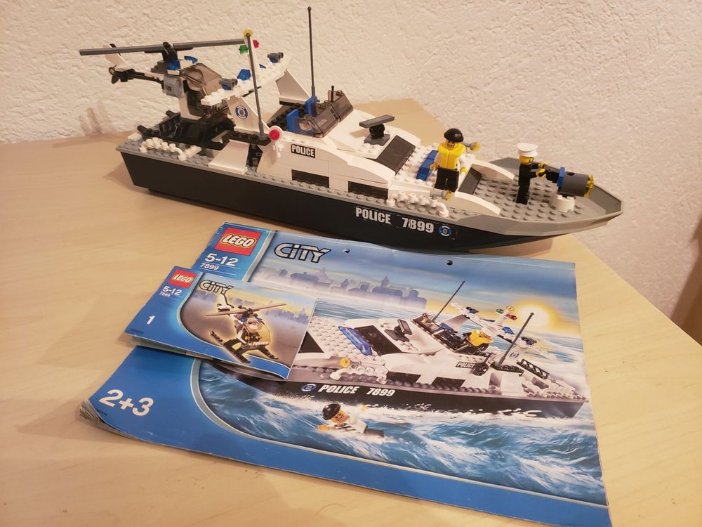 Lego City Polizeiboot 7899 mit Anleitung (Gebraucht) in Tagelswangen ...