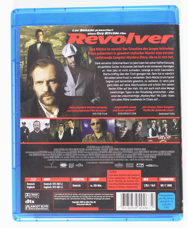 Blu-Ray REVOLVER Jason Statham, Ray Liotta GESUCHTE Blu-Ray! (Gebraucht) in Brüttisellen für CHF ...