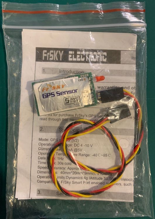 FrSky GPS Sensor | Kaufen auf Ricardo