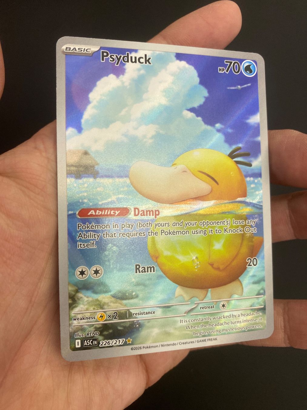 Psyduck 226 - Enton - Illu. Rare - Ascended Heroes - EN ab 1 (Neu ...