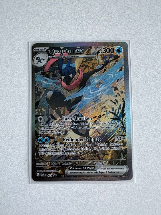 Pokémon - Quajutsu ex (SVP 132), Deutsch (Gebraucht) in Bern für CHF 40 ...