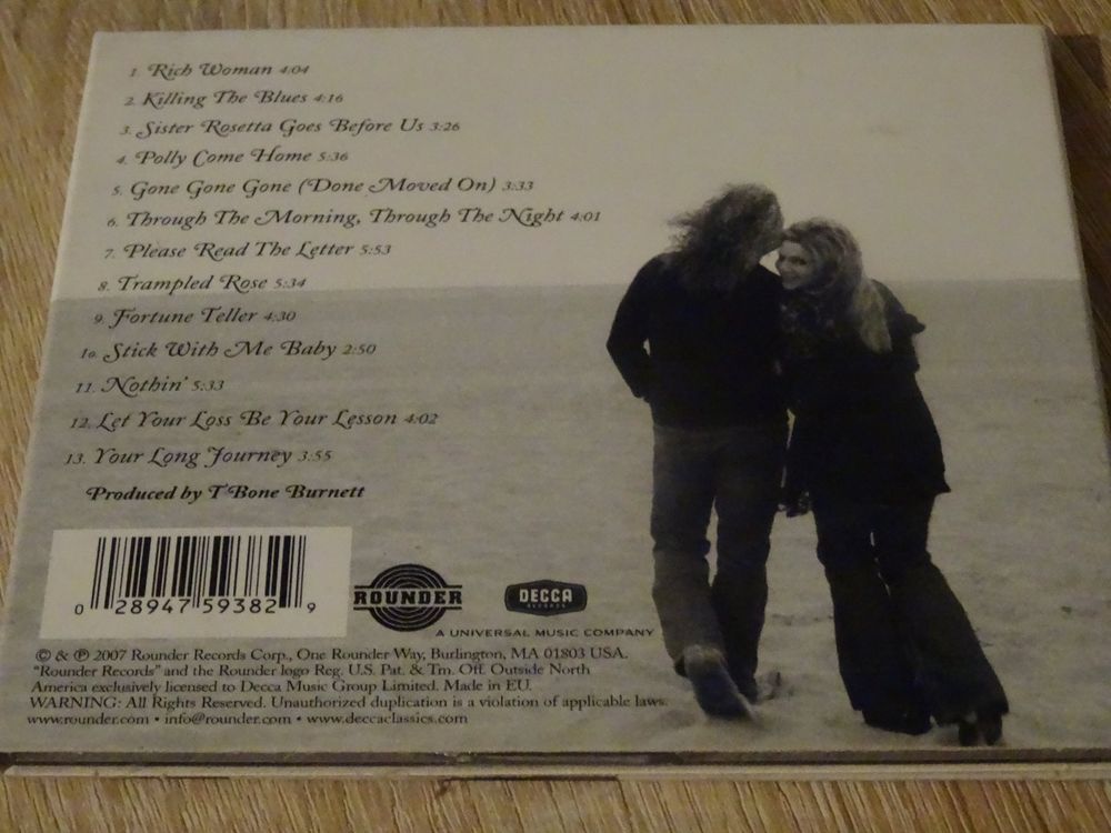 Robert Plant / Alison Krauss - Raising Sand CD | Kaufen auf Ricardo