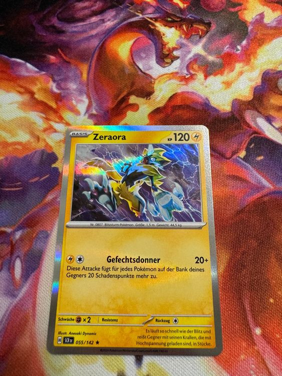 Zeraora (SCR 055) / Holo -DE- / Stellarkrone (Neu (gemäss Beschreibung)) in Bülach für CHF 0.9 ...
