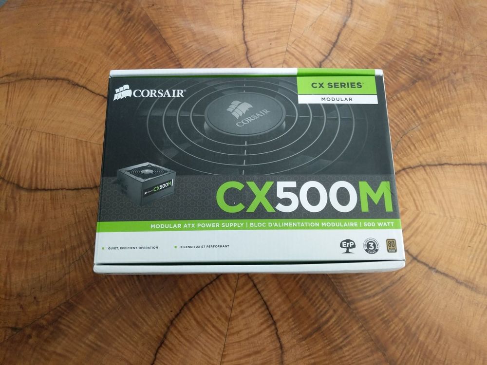 CORSAIR CX500M Modular ATX Power Supply (Neu und originalverpackt) in ...