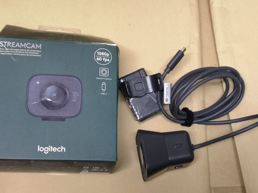 LOGITECH StreamCam (Schwarz) Webcam Stream Cam PC Kamera (Gebraucht) in für CHF 59 – mit ...