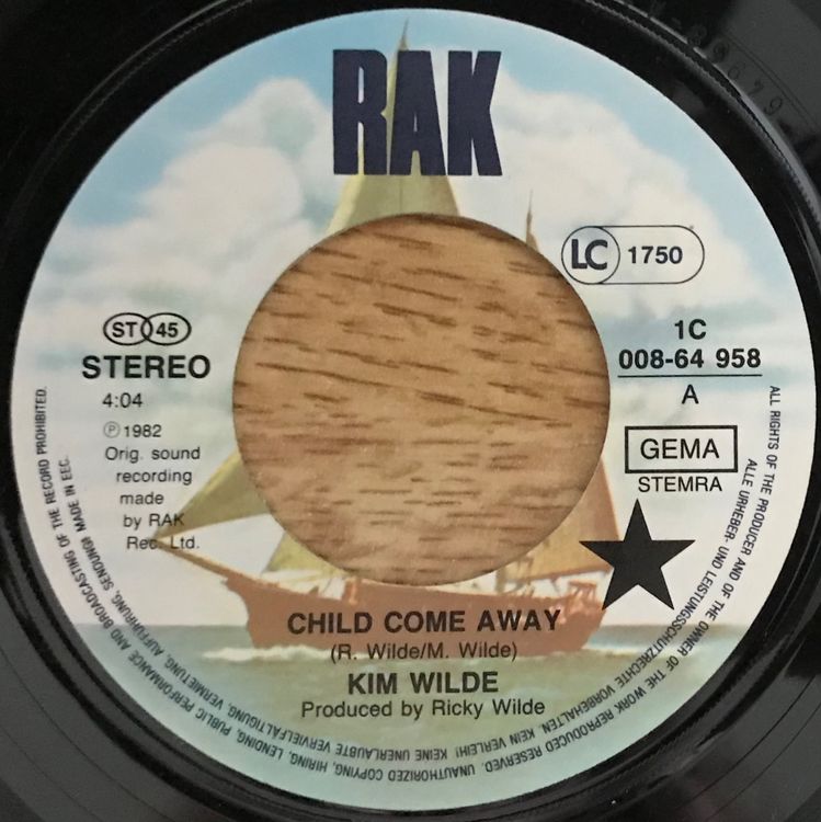 KIM WILDE - CHILD COME AWAY | Kaufen auf Ricardo
