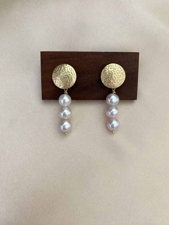 Süsswasser Perlen Ohrringe / echte Süßwasserperlen (Neu und originalverpackt) in Sarnen für CHF ...