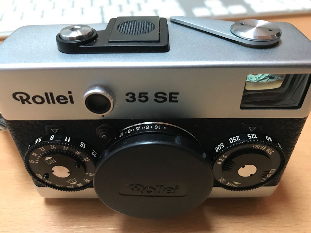 Rollei 35 SE Chrom mit Handschlaufe und Etui (Gebraucht) in ...