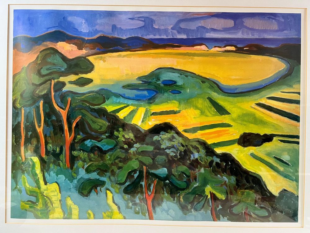 Grosse Landschaft Grafik | Kaufen auf Ricardo