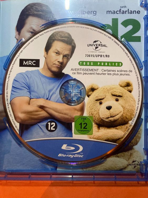 Ted 2 - Die Donner-buddies sind zurück | Blu Ray (Neu (gemäss Beschreibung)) in Oberegg für CHF ...