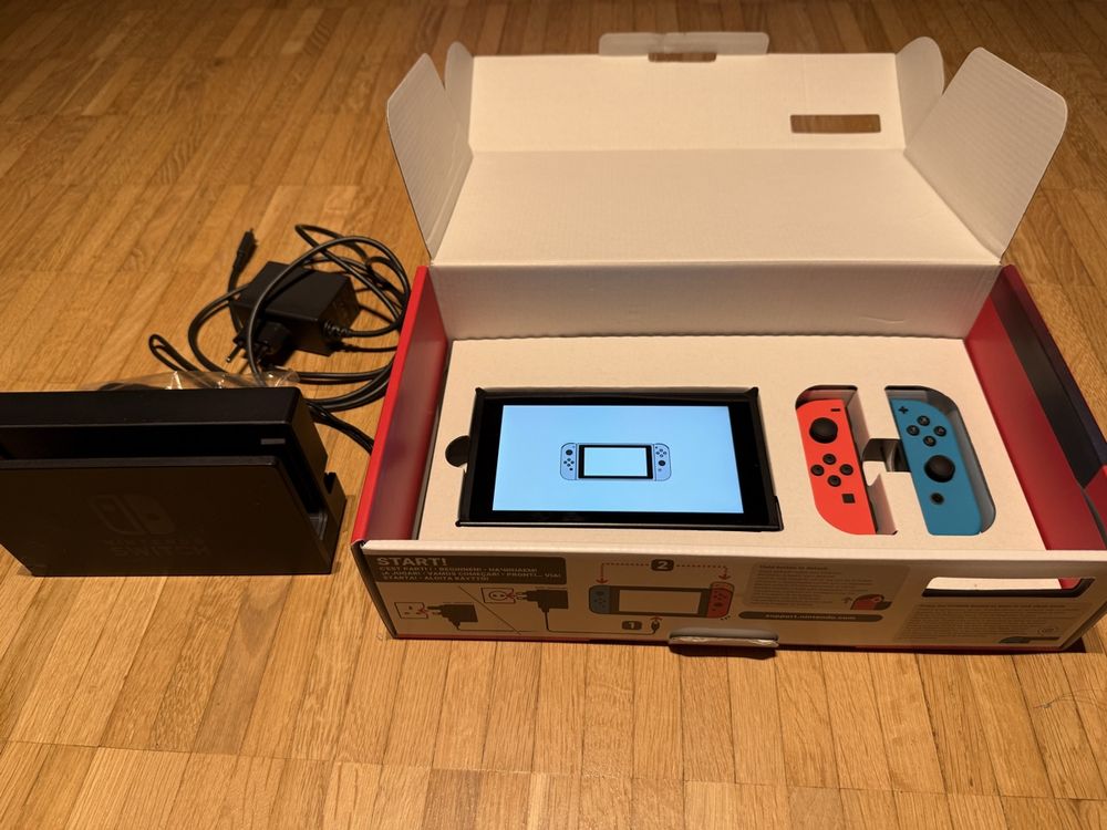 Nintendo Switch mit OVP (Gebraucht) in basel für CHF 160 – mit ...