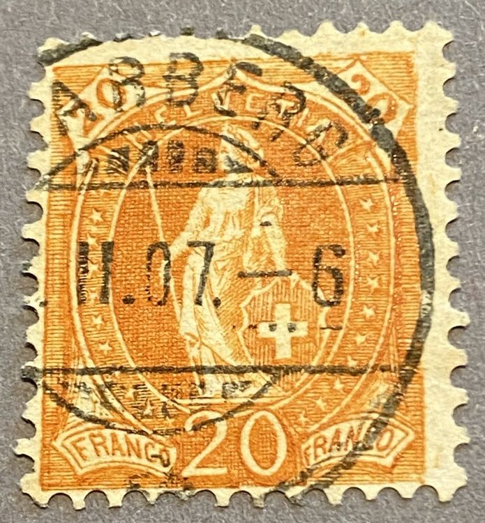 86A Vollstempel Aarberg | Kaufen auf Ricardo