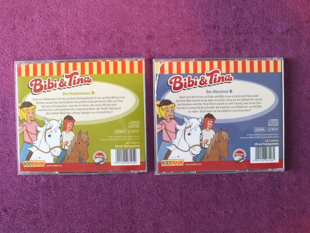 6 - Bibi & Tina - Hörspiel - CD´s (Gebraucht) in Müllheim Dorf für CHF ...