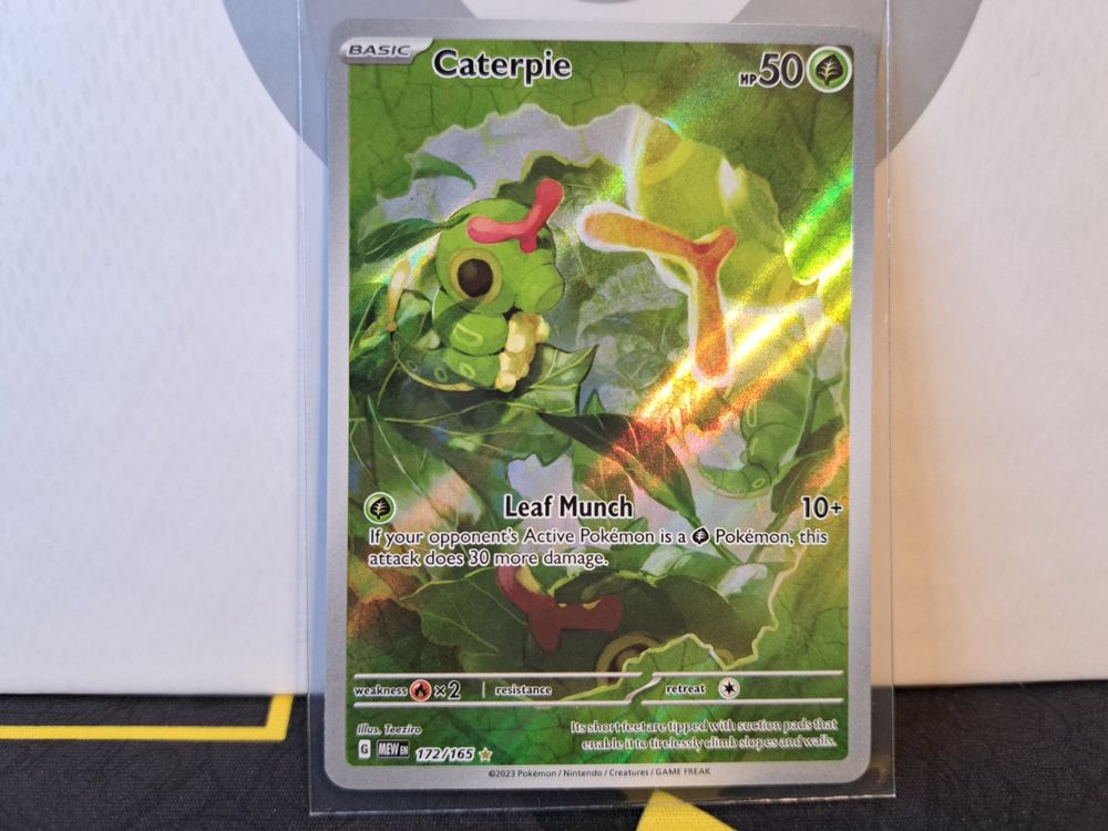 CATERPIE ILLUSTRATION RARE 151 POKEMON KARTE 172/165 EN | Kaufen auf ...