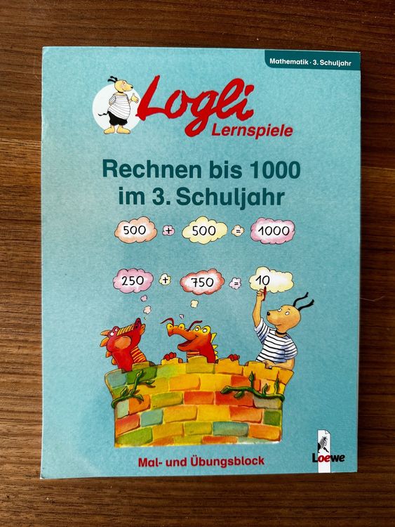 Rätsel-Mathe-Knobel-Einmaleins /Logli, Schubi…. Lernspielmat (Gebraucht ...