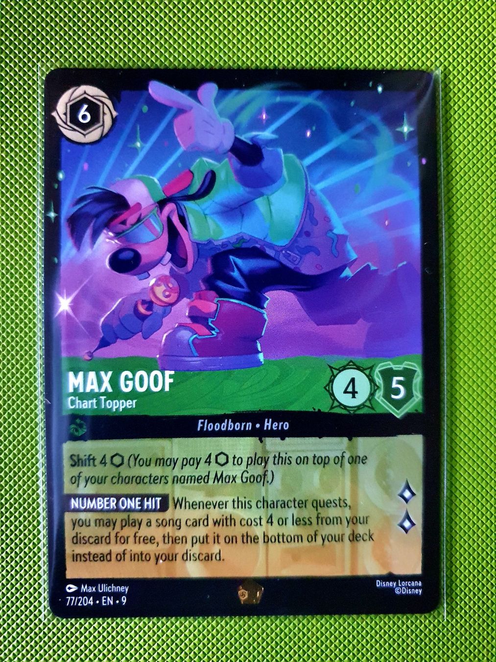 Lorcana Max Goof Chart Topper 77/204 EN (Neu (gemäss Beschreibung)) in ...