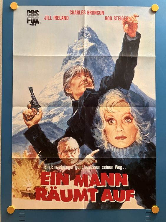EIN MANN RÄUMT AUF / CHARLES BRONSON FILMPOSTER 1979 A1 (Neu (gemäss Beschreibung)) in Lausen ...