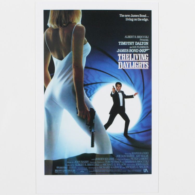 Postkarte James Bond 007 Poster Artwork USA 1987 (Neu (gemäss Beschreibung)) in Brüttisellen für ...