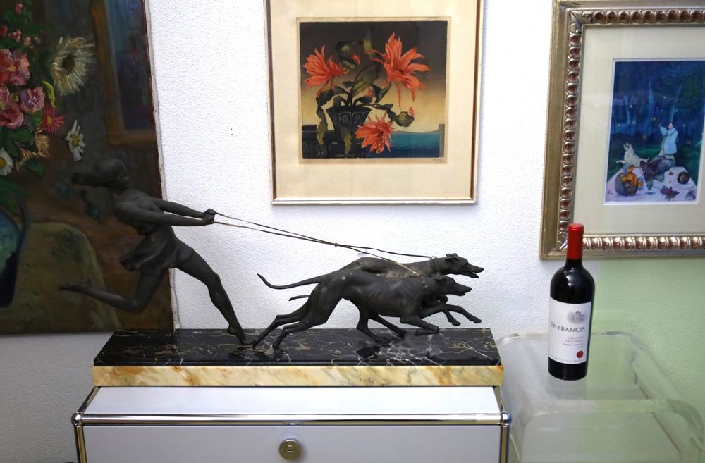 Georges Maxim 1885-1940, Art Deco Skulptur, signiert (Gebraucht) in Zug ...