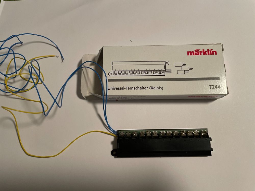 Märklin Universal-Fernschalter (Relais) 7244 | Kaufen auf Ricardo