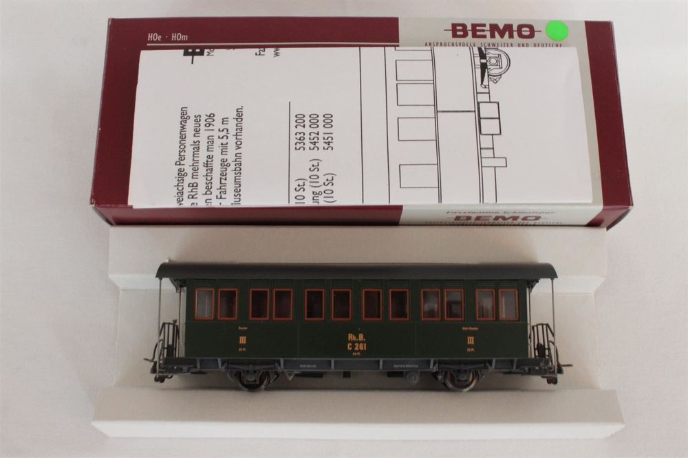 Bemo RhB 3230 101 C. 261 H0m (Gebraucht) in Basel für CHF 36 – mit ...