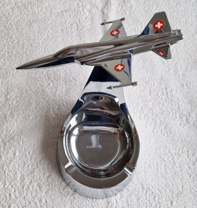 Kampfjet Tiger F-5E Schweizer Armee, Aschenbecher | Kaufen auf Ricardo