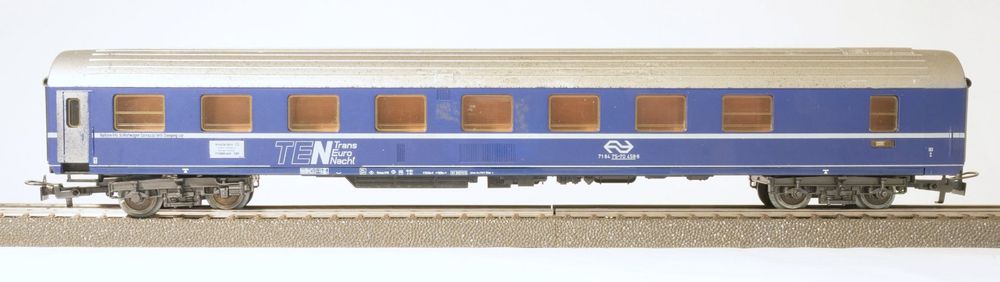Märklin H0 - NS TEN Schlafwagen Eurofima Art.nr. 4151 (Gebraucht) in ...